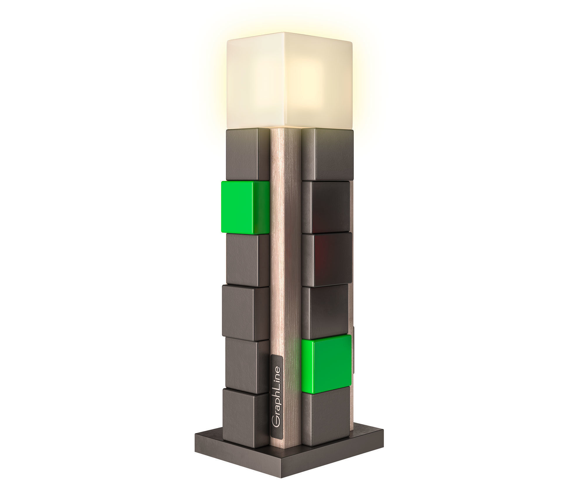Letterbox - Litter bin - Lights - Set 5 3D model | CGTrader