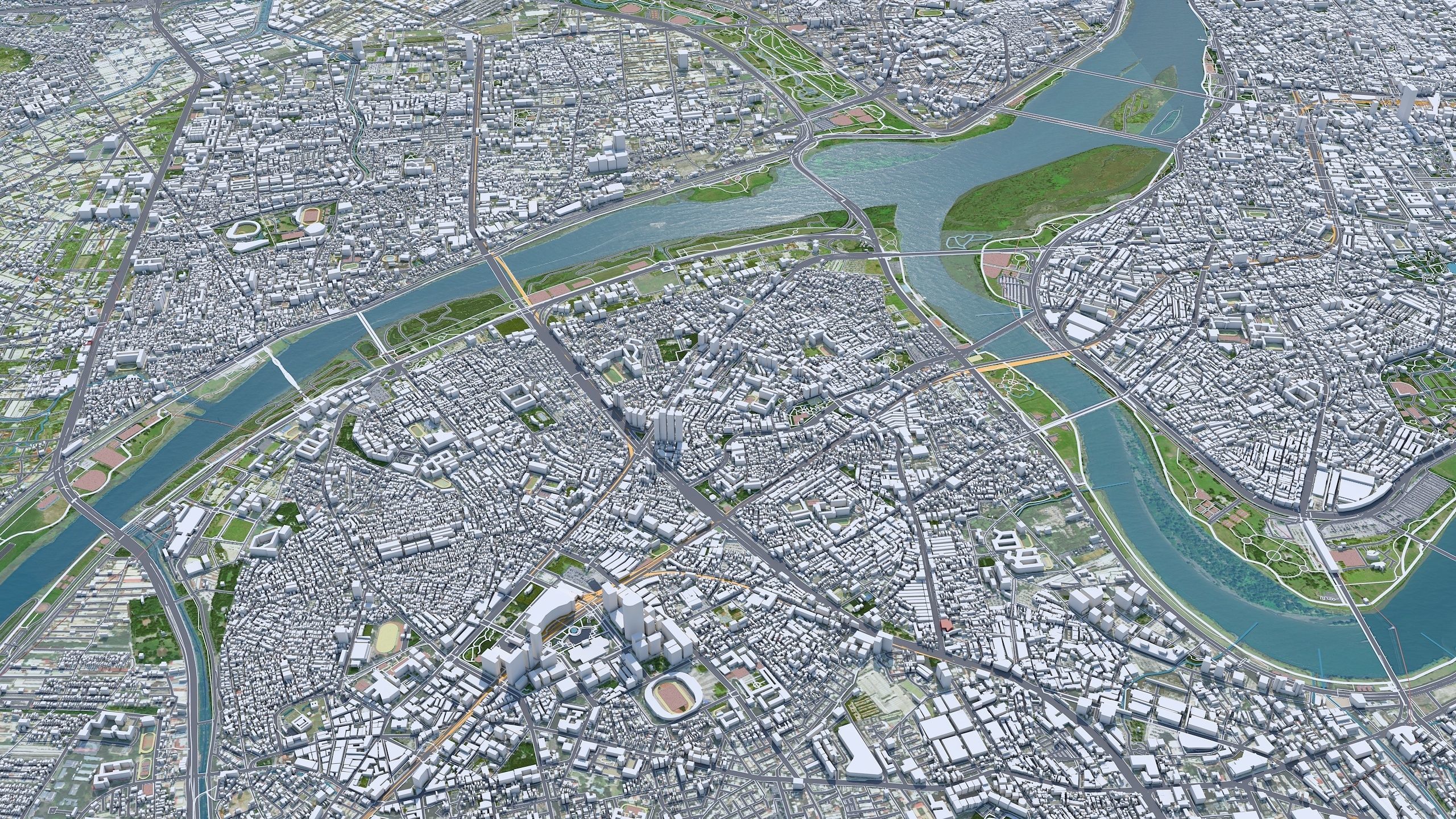 3D model Taipei City Taiwan VR / AR / low-poly | CGTrader