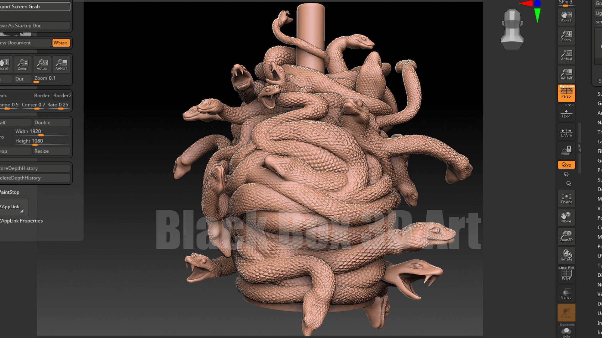 Medusa 3D model 3D printable | CGTrader