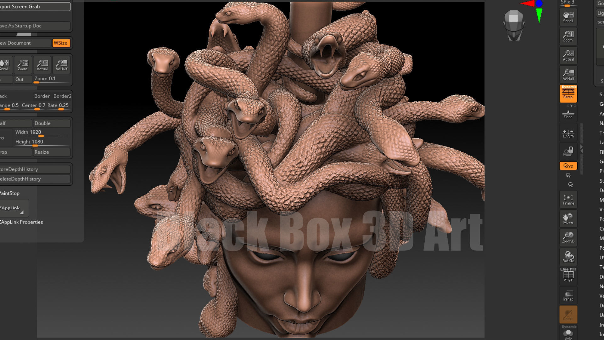 Medusa 3D model 3D printable | CGTrader