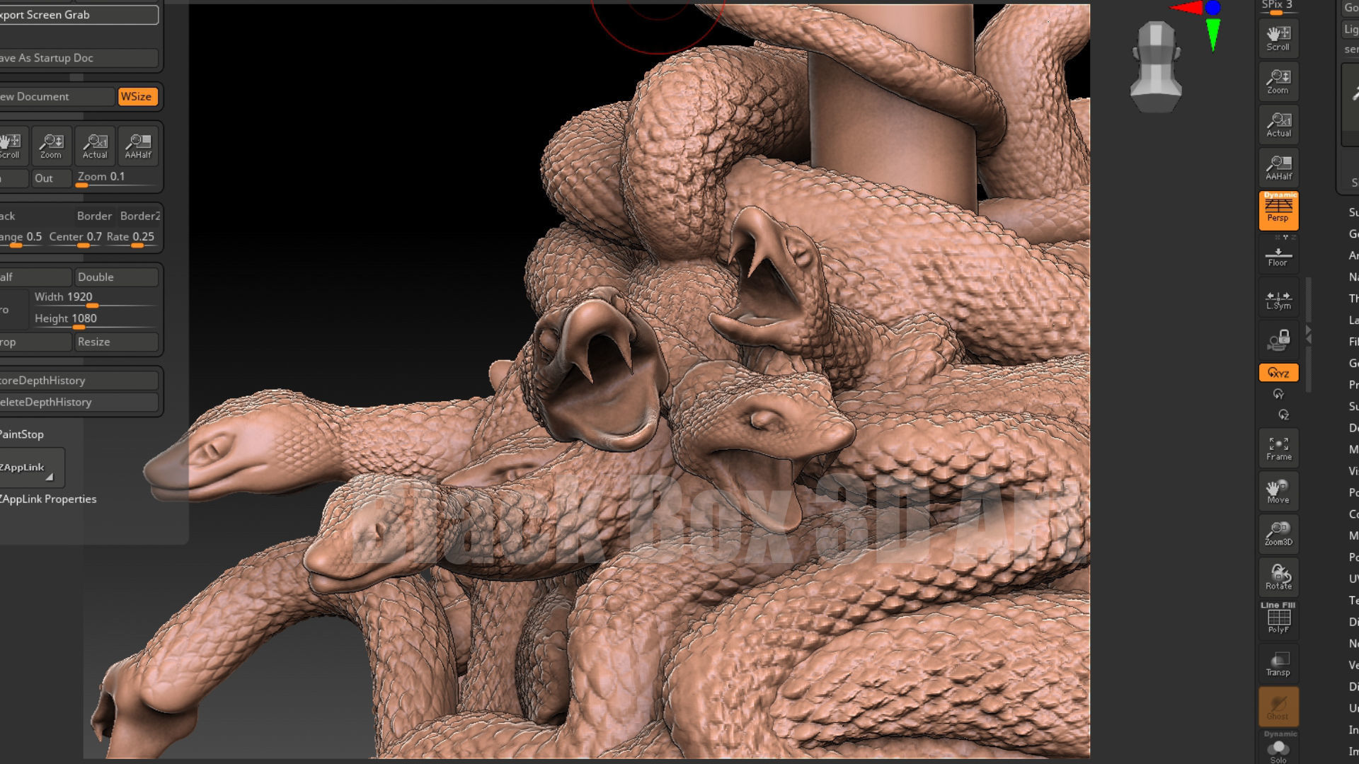 Medusa 3D model 3D printable | CGTrader