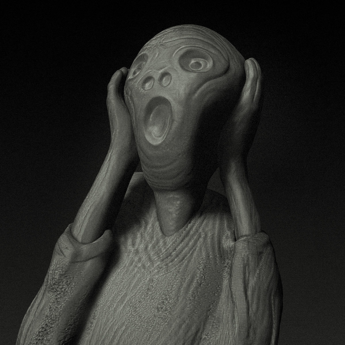 The Scream 2020 3D model | CGTrader