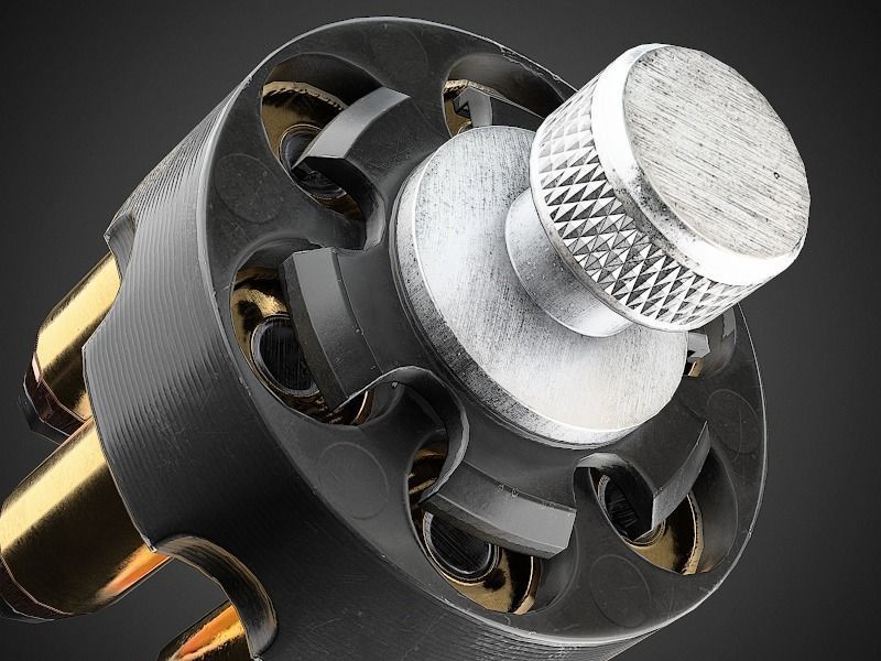 3D model Revolver Speedloader - Realtime render - 3D VR AR game ready ...