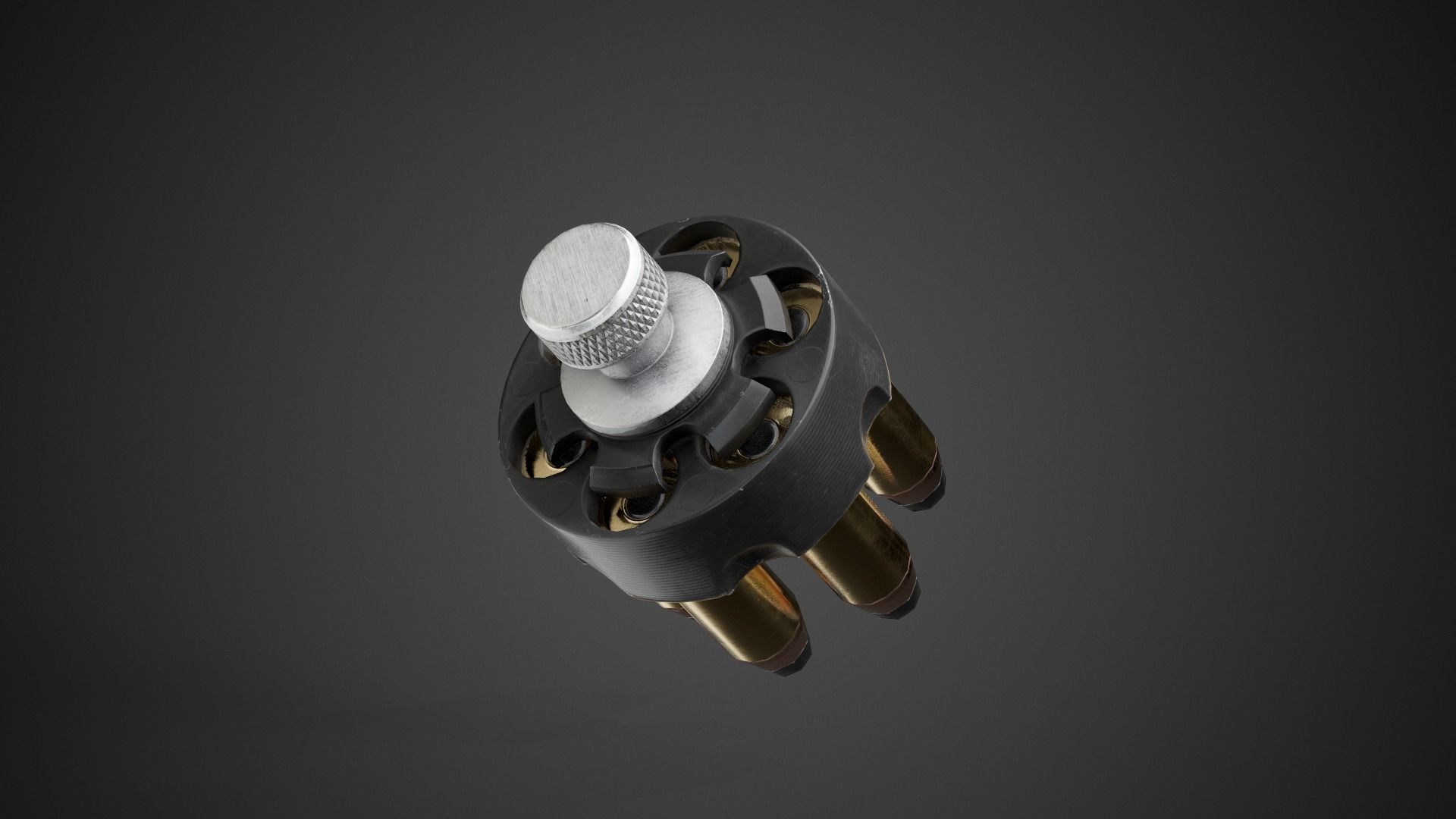 3D model Revolver Speedloader - Realtime render - 3D VR AR game ready ...