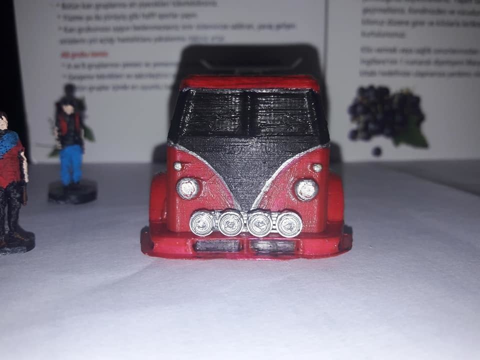 minibus stl vw bus 3D model 3D printable | CGTrader