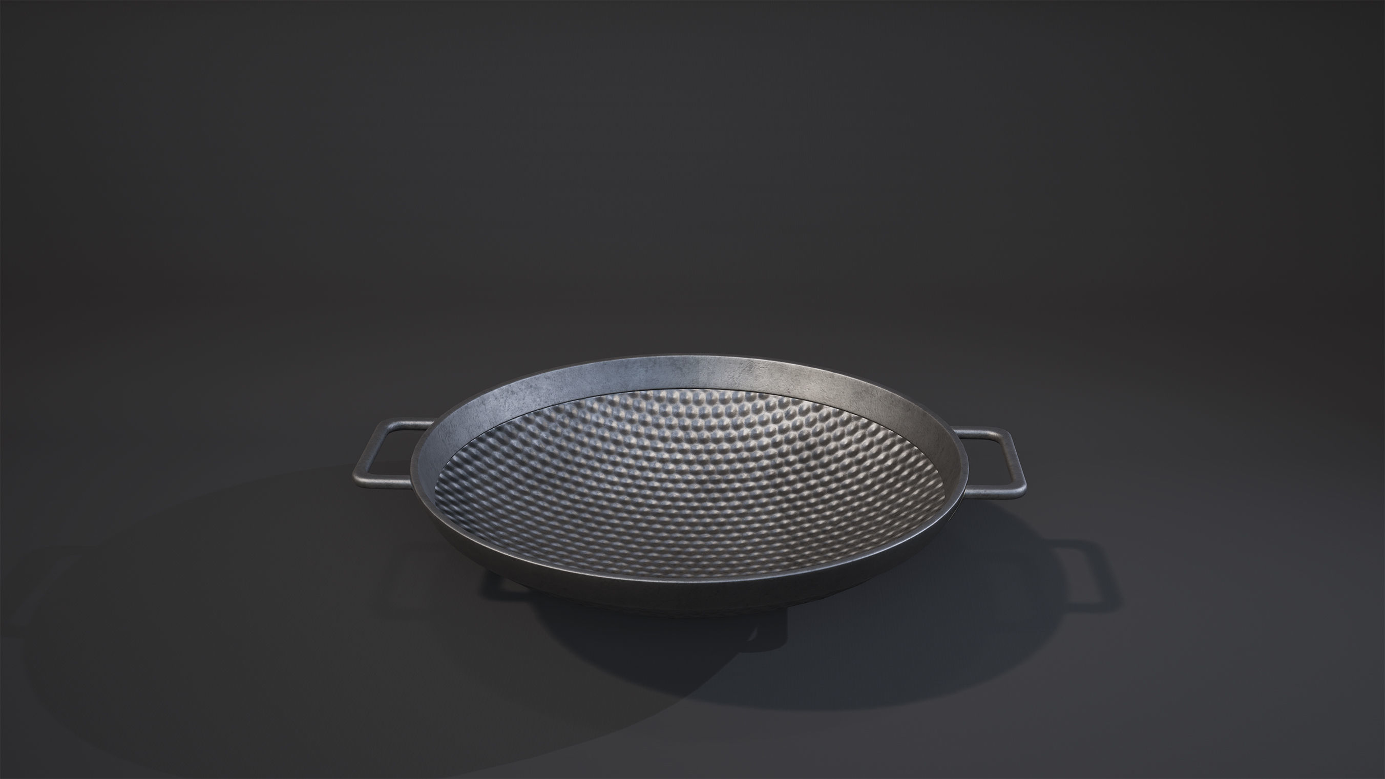 3D model Colander Game-Ready frying pan VR / AR / low-poly | CGTrader