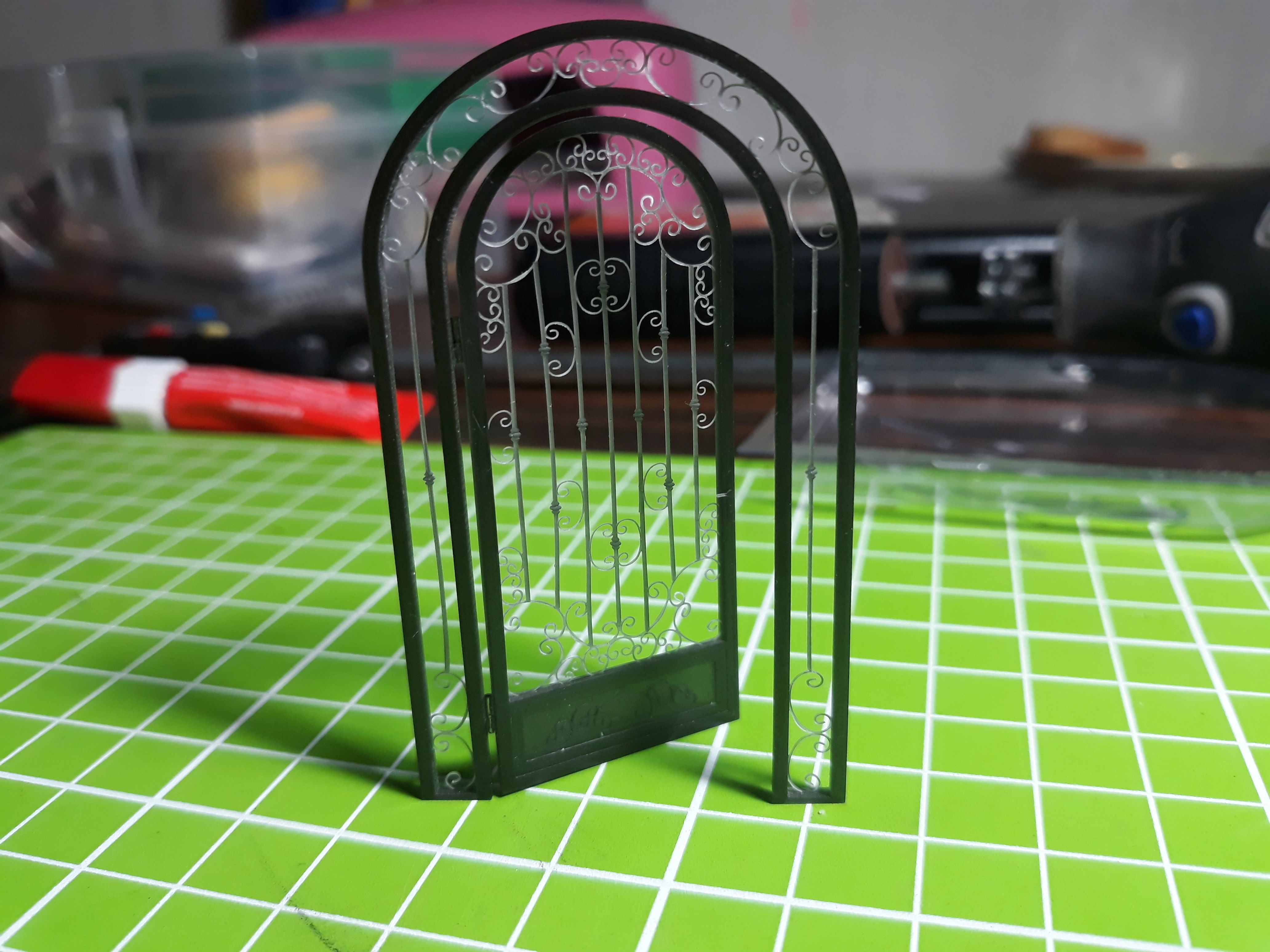 Decorative Gate 3D model 3D printable | CGTrader