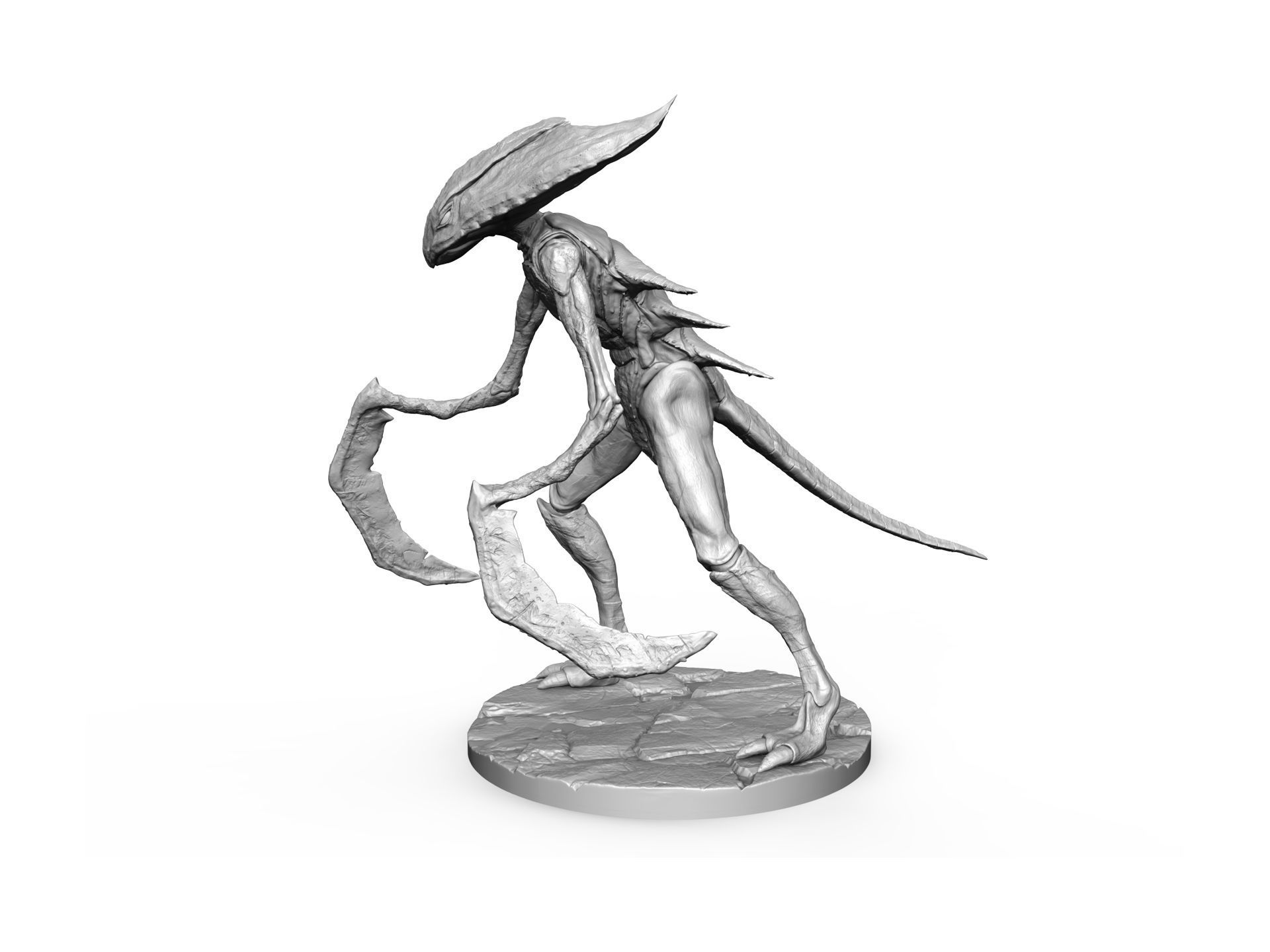 Pokemon realistic 3d printable Kabutops 3D model 3D printable | CGTrader