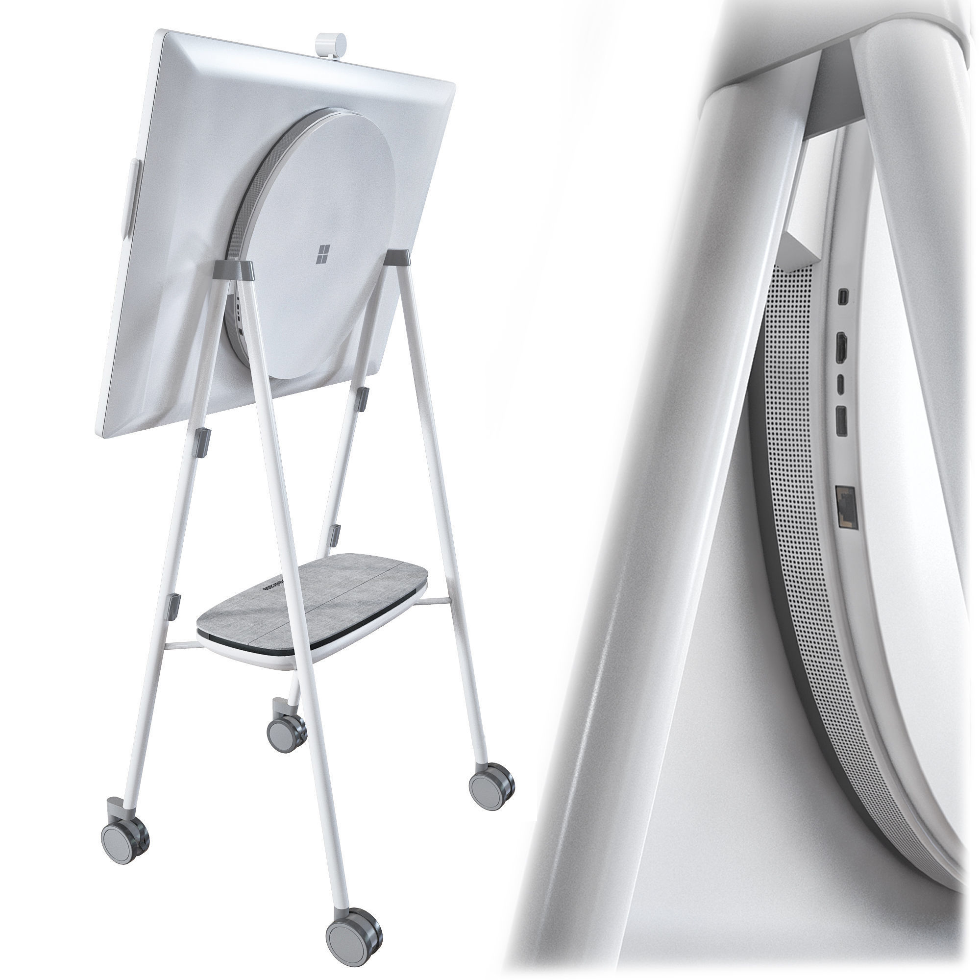 Microsoft Surface Hub 3D model | CGTrader