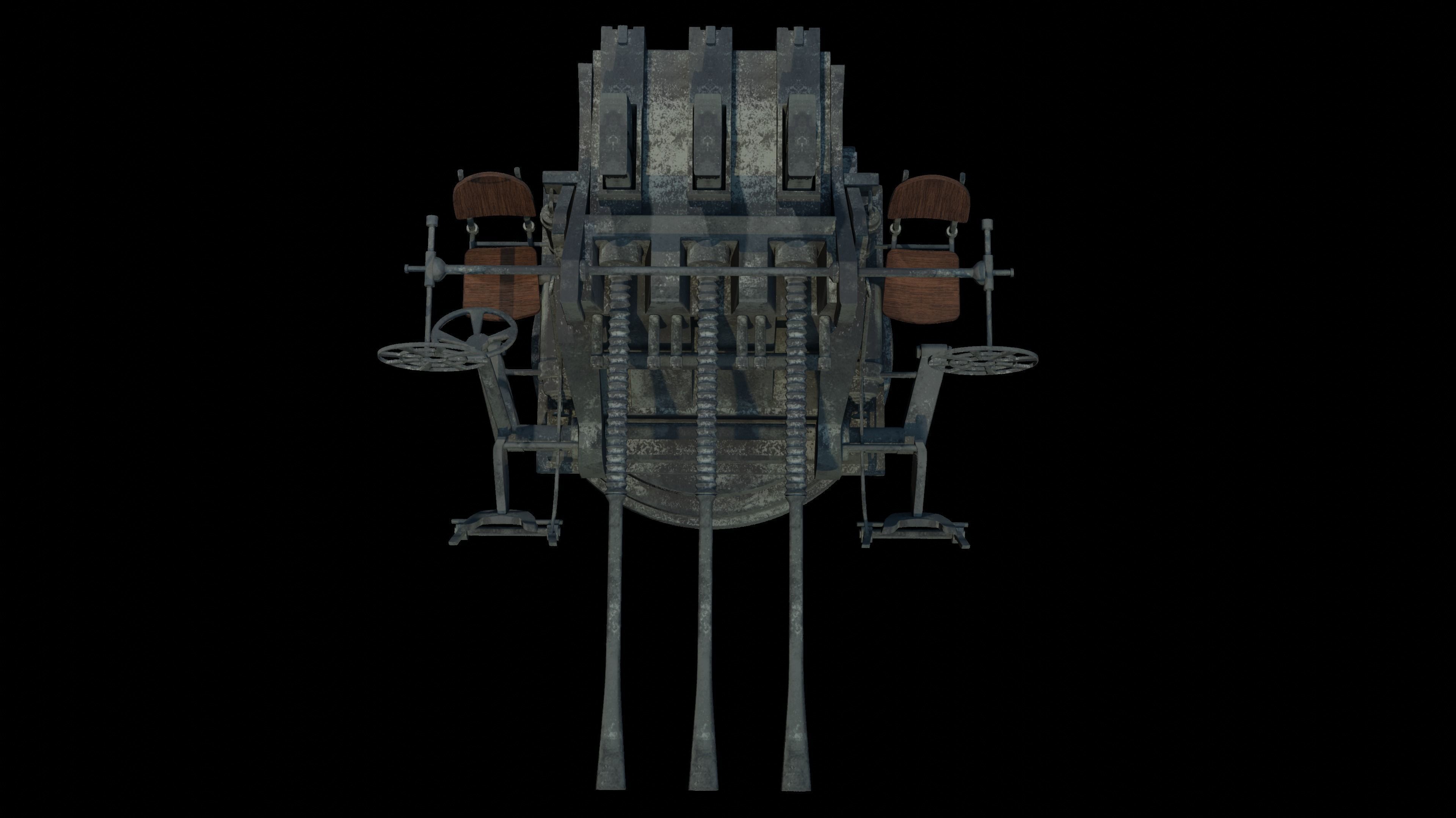 Type 96 25 mm AT-AA Gun 3D model | CGTrader