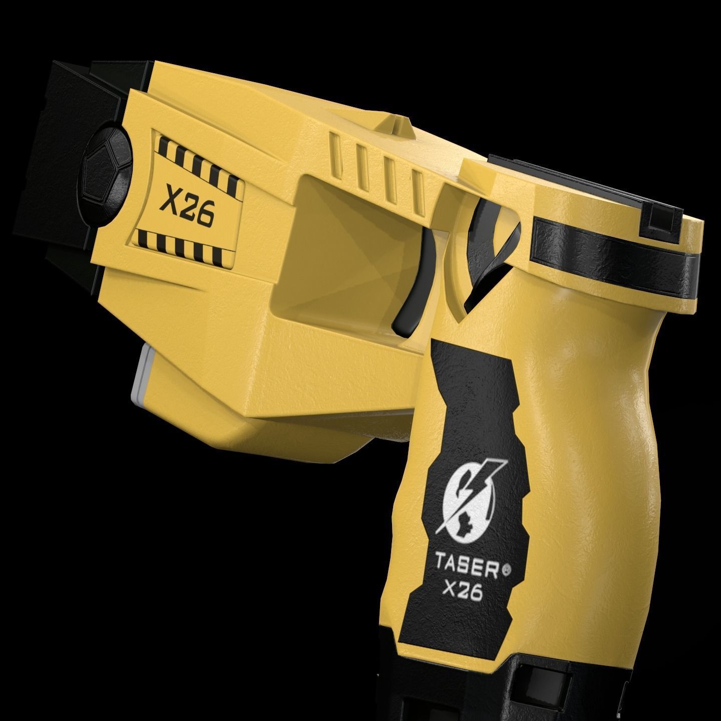 3D model Taser Axon x26 VR / AR / low-poly | CGTrader