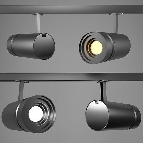 Light LED Spotlights 3D model | CGTrader