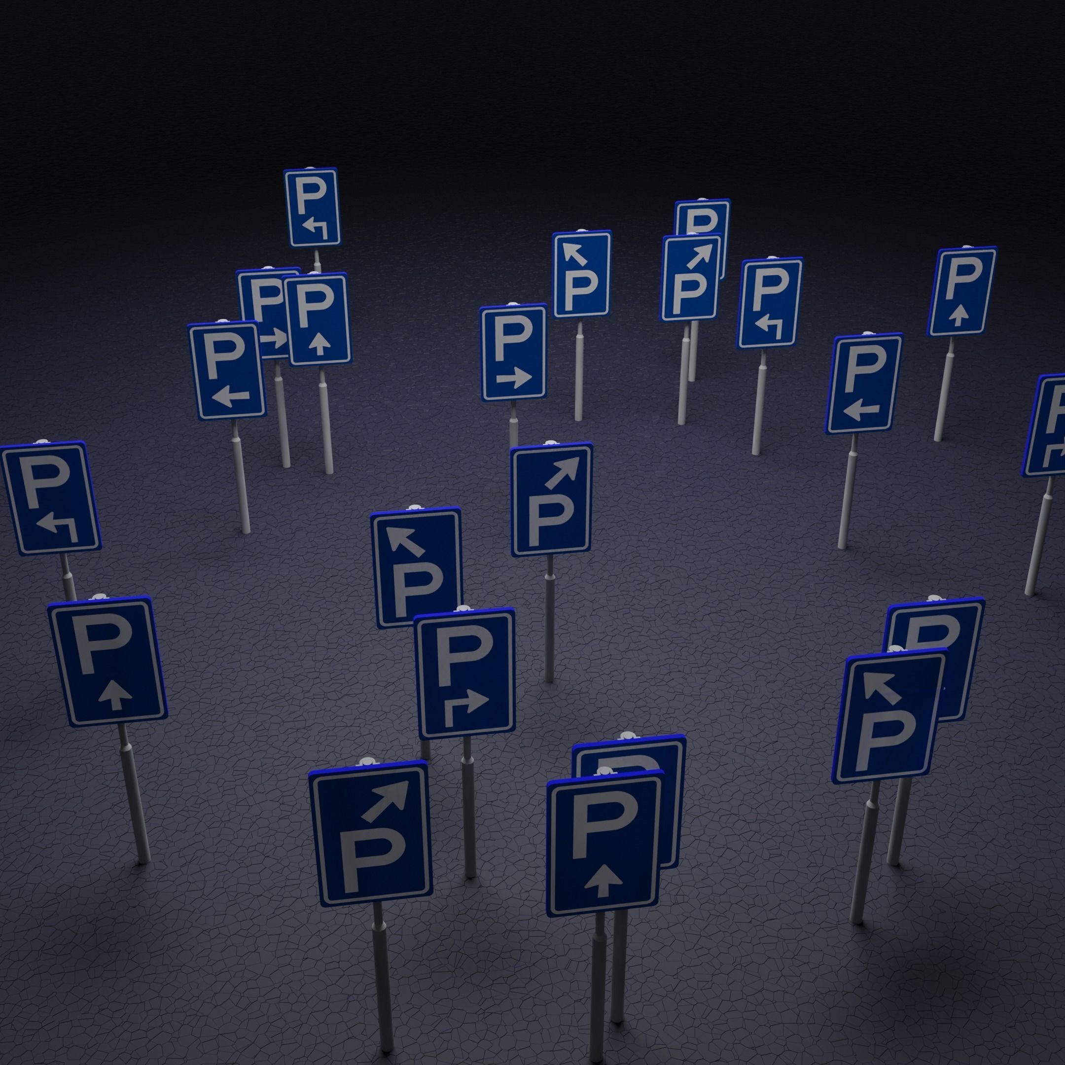 Traffic signs Dutch collection nederland verkeer borden 3D model | CGTrader