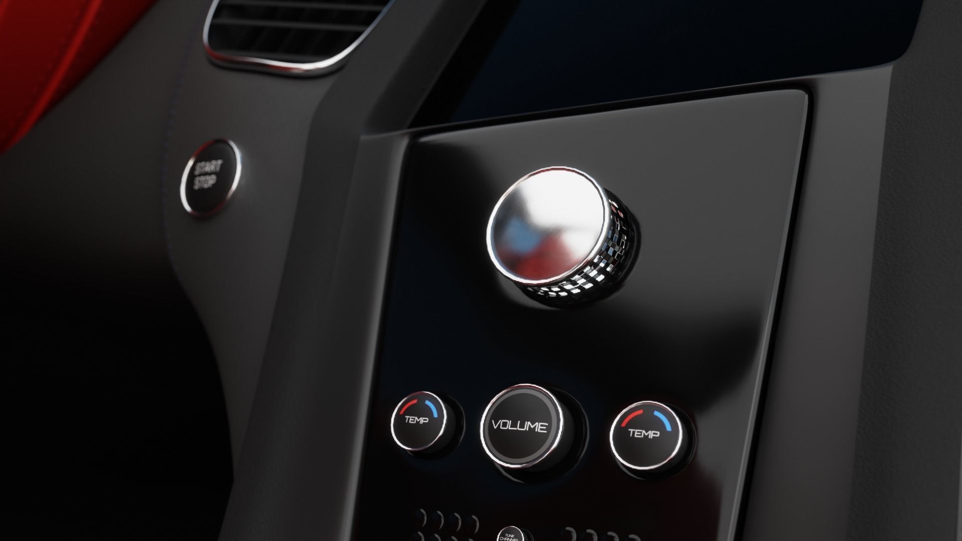 Generic Car Interior 3D model | CGTrader