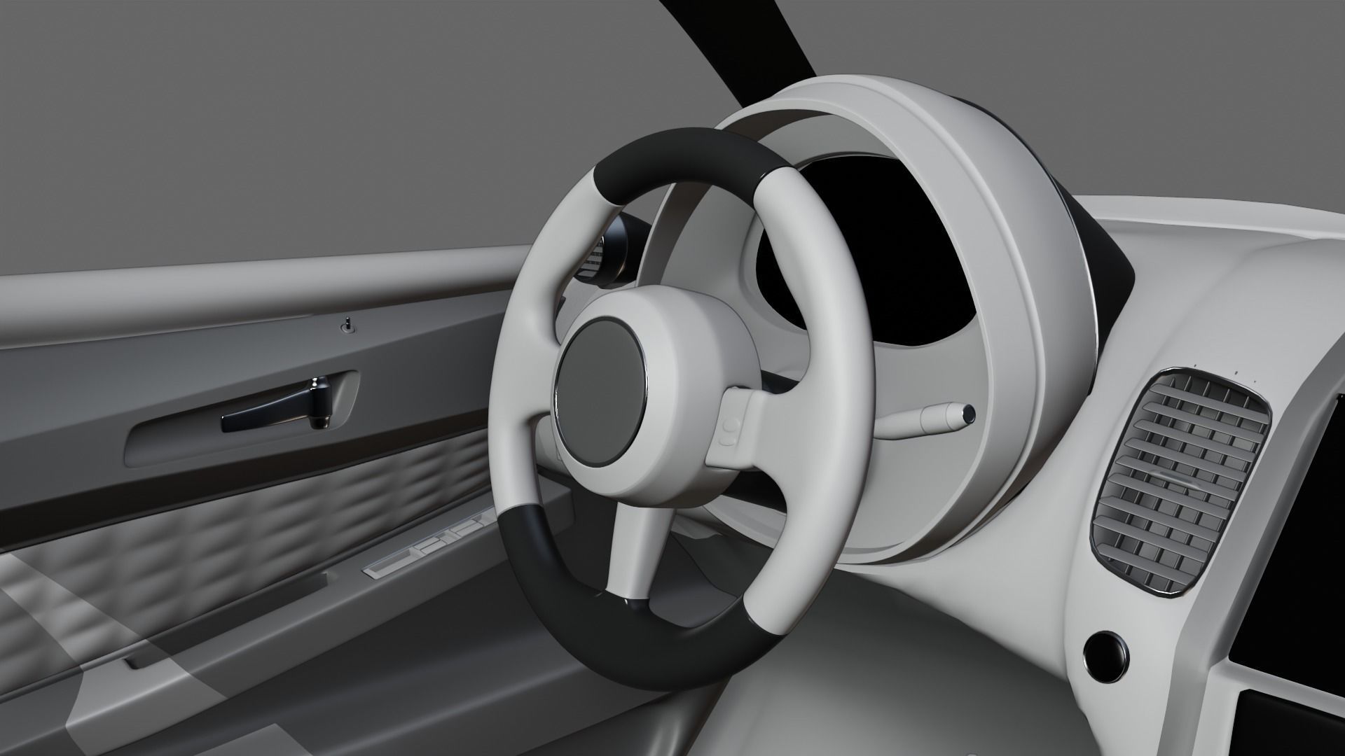 Generic Car Interior 3D model | CGTrader