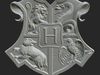 Printable 3d Hogwarts Emblem 3D model 3D printable | CGTrader
