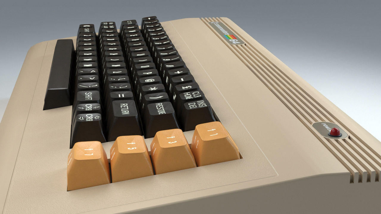 3D model Commodore 64 Micro Computer VR / AR / low-poly | CGTrader