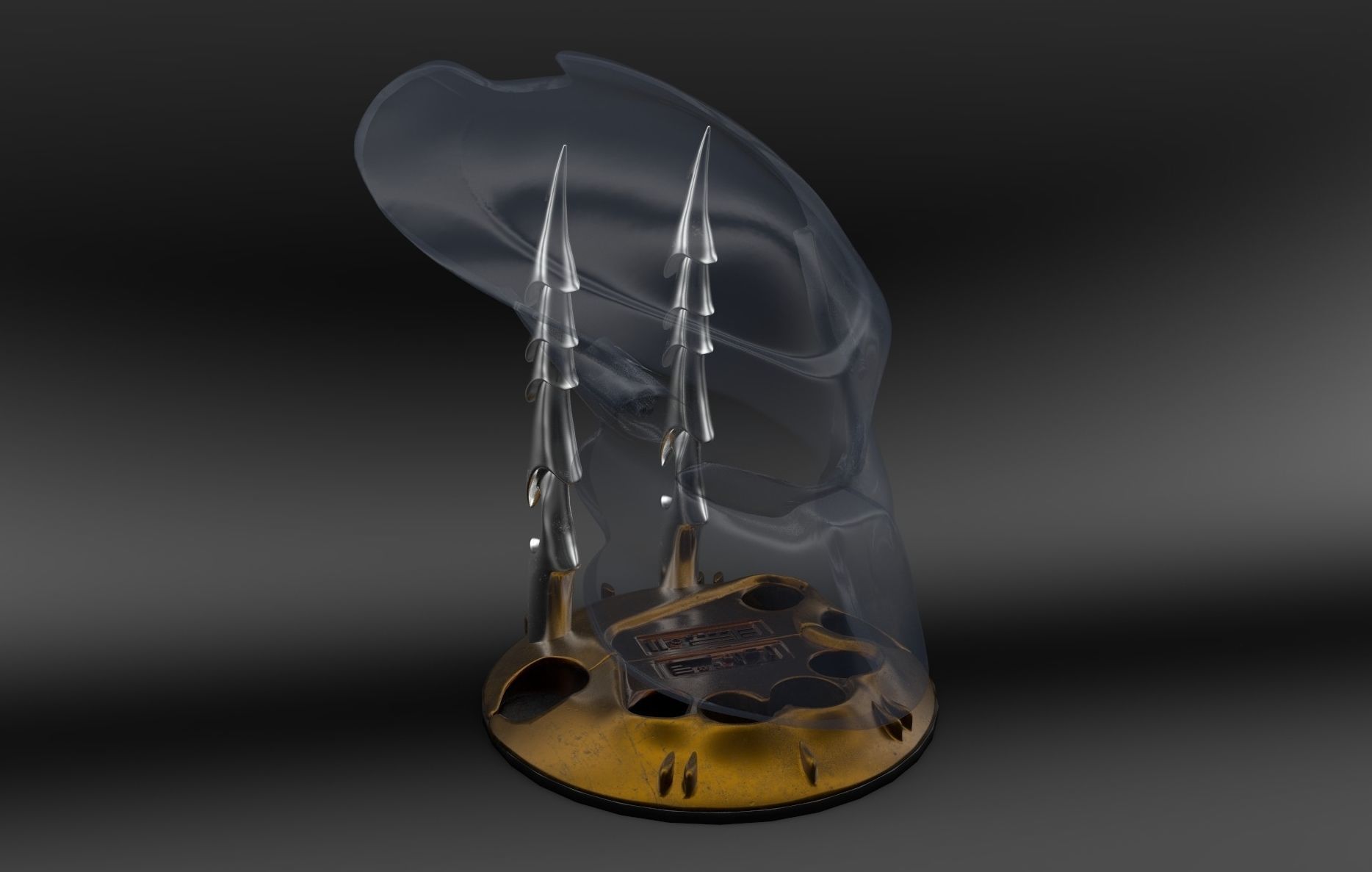 Stand for Predator mask 3D model 3D printable | CGTrader