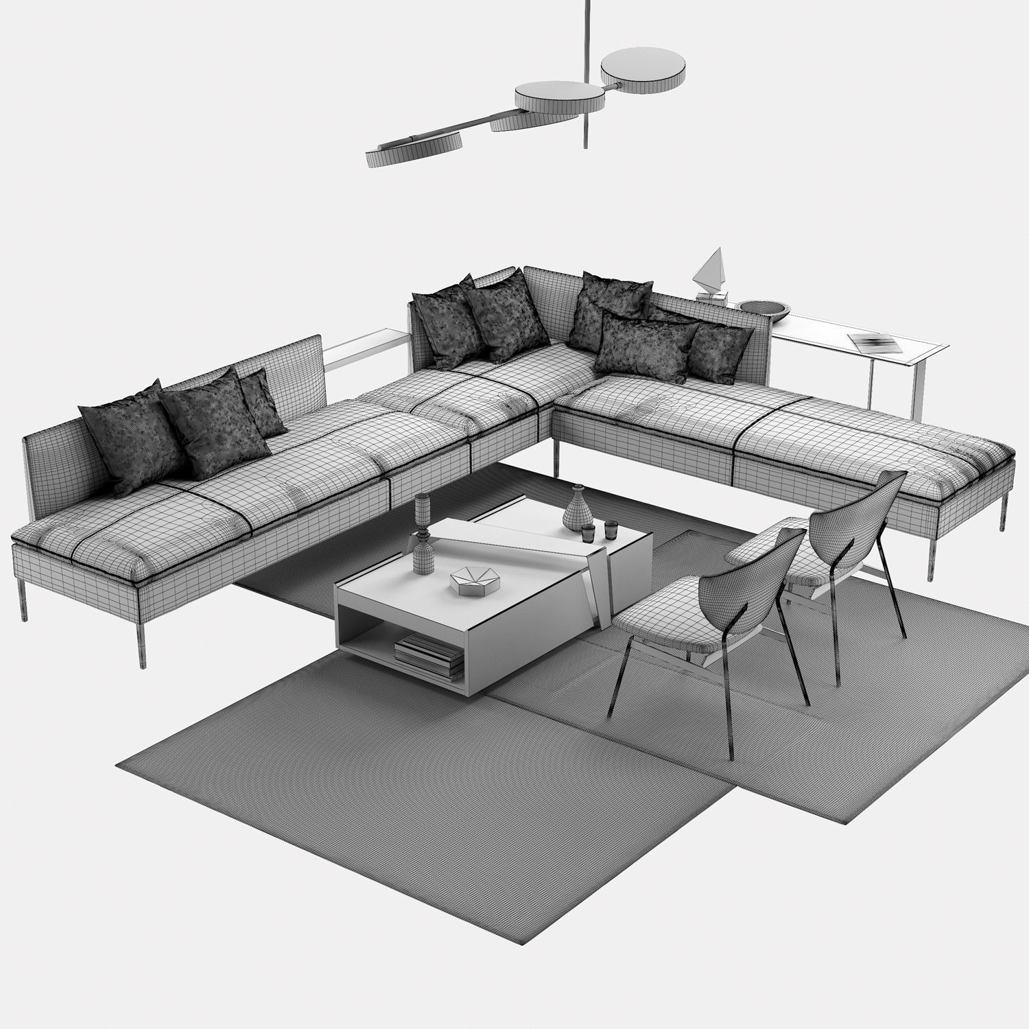 Shake Boston Set 3D model | CGTrader