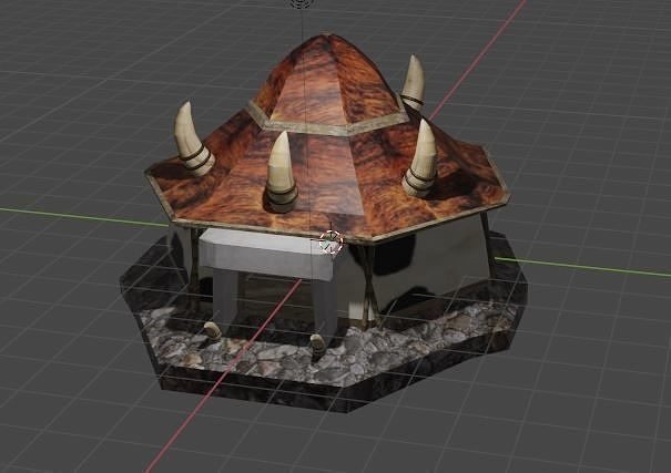 Orc Hut free 3D model | CGTrader