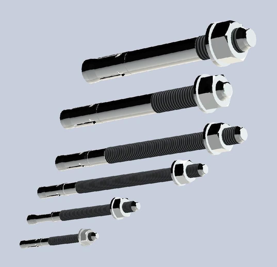 Anchor bolt free 3D model | CGTrader