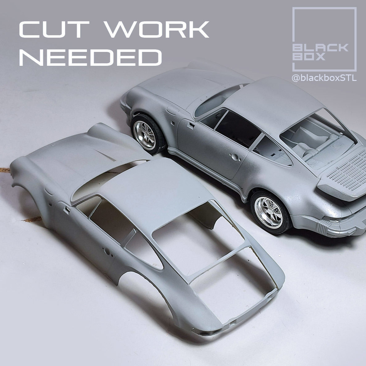 RWB BODY KIT for Porsche 1988 TAMIYA 1-24th 3D model 3D printable ...