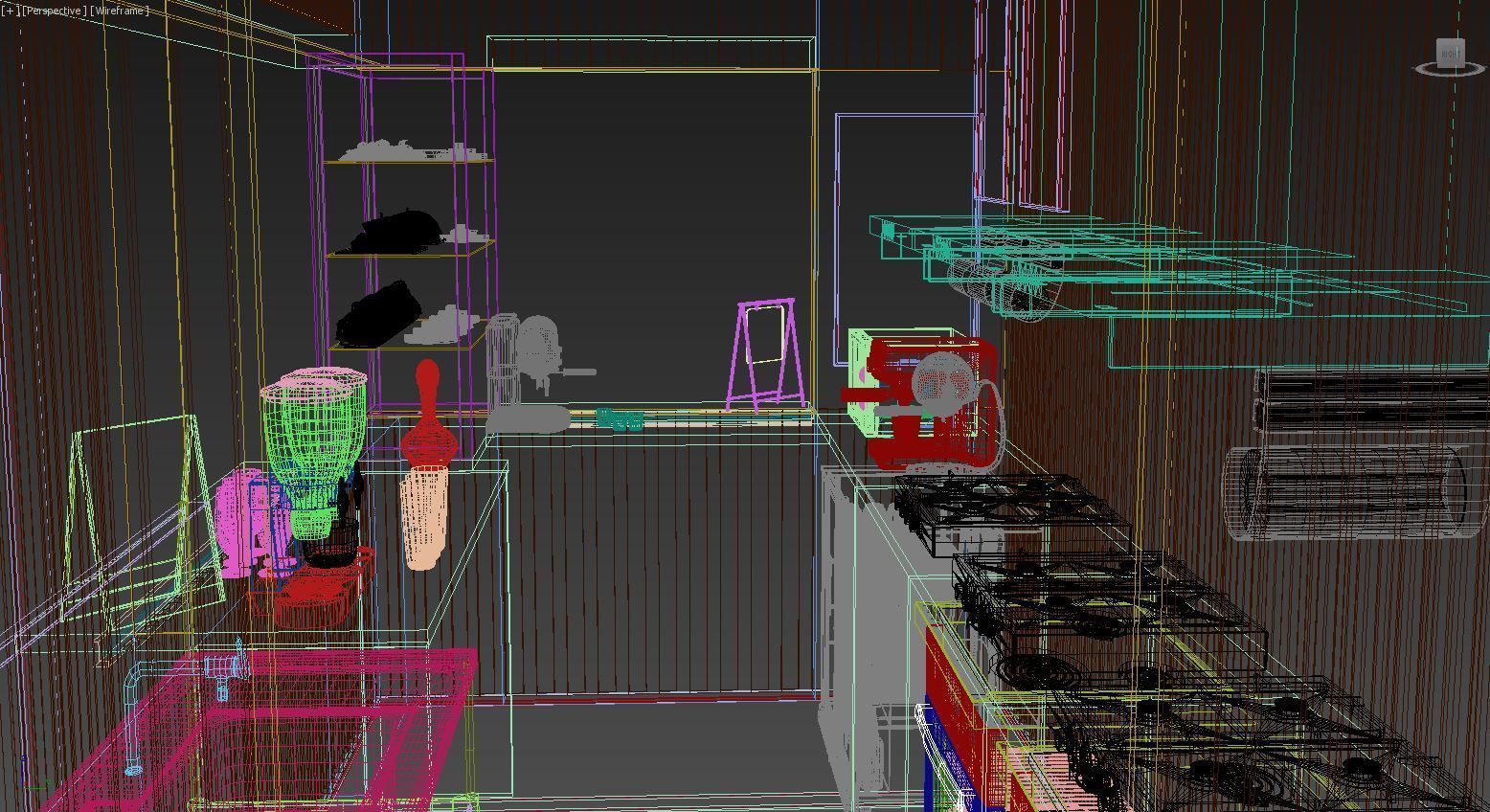 3D model Snack Bar VR / AR / low-poly | CGTrader