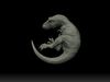 Sleeping Trex 3D model 3D printable | CGTrader