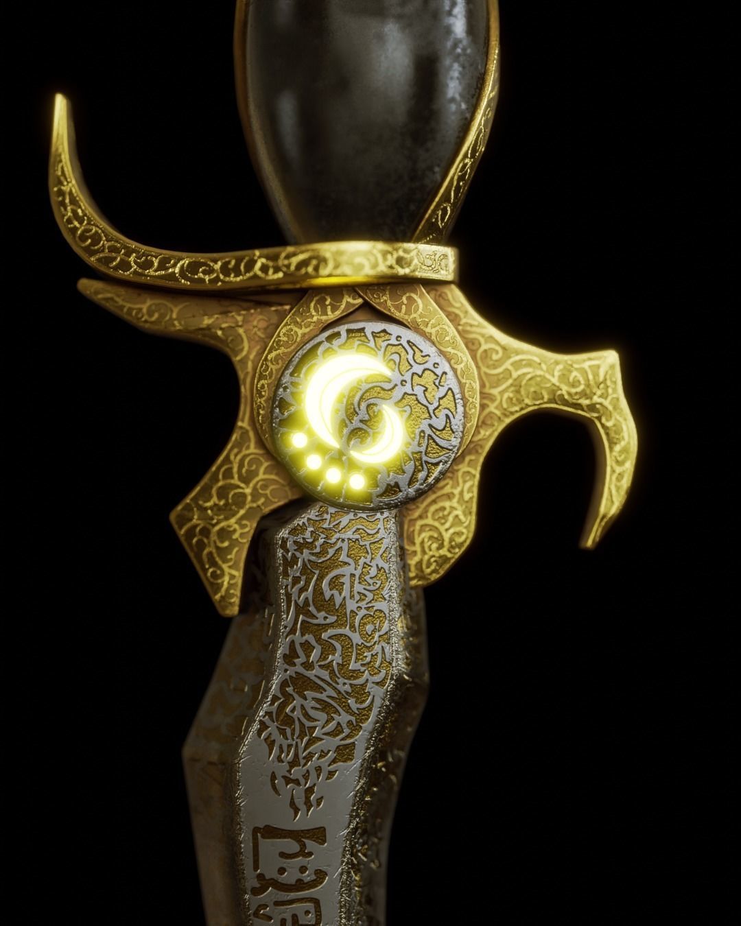 Dagger of Time Prince of Persia Custom 3D Model 3D model | CGTrader