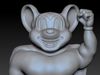 Mighty Mouse 3D model 3D printable | CGTrader
