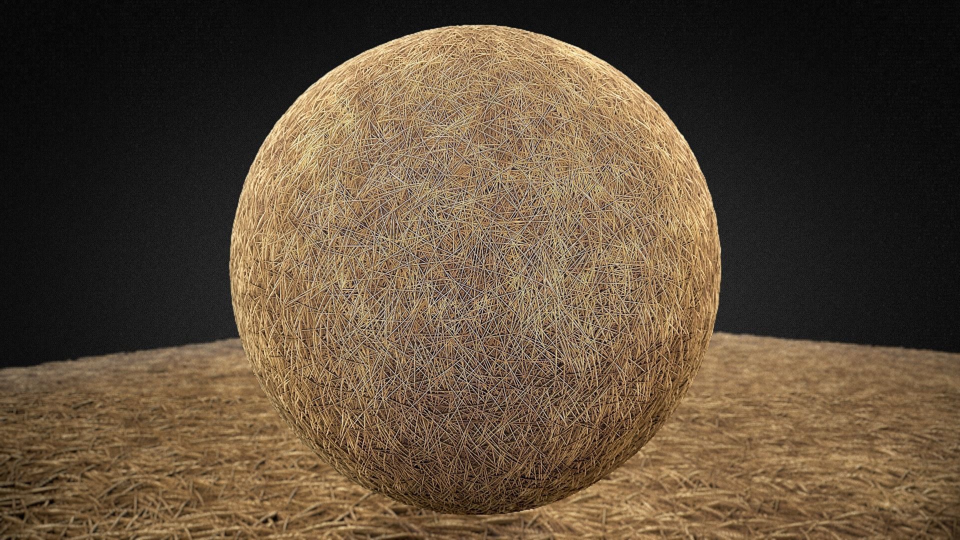 Clean Hay Tile Material Texture | CGTrader