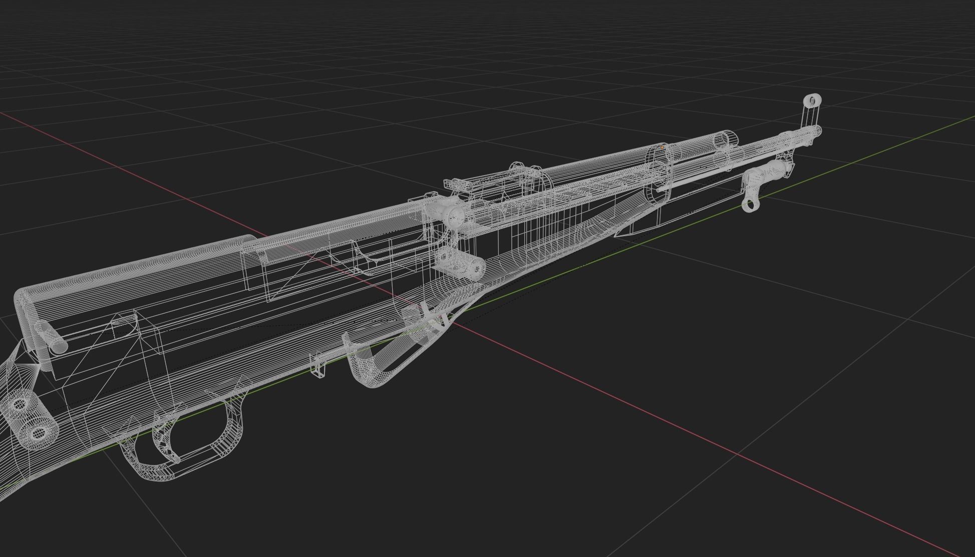 3D model SKS Type 56 Low poly VR / AR / low-poly | CGTrader