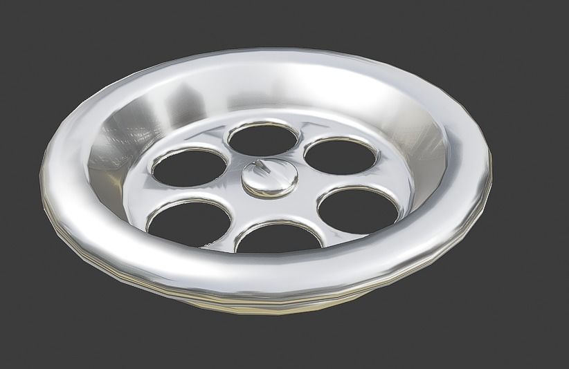 LifeLike Drain Siphon - tap water disposal - Sink - By Gorgan 3D model ...