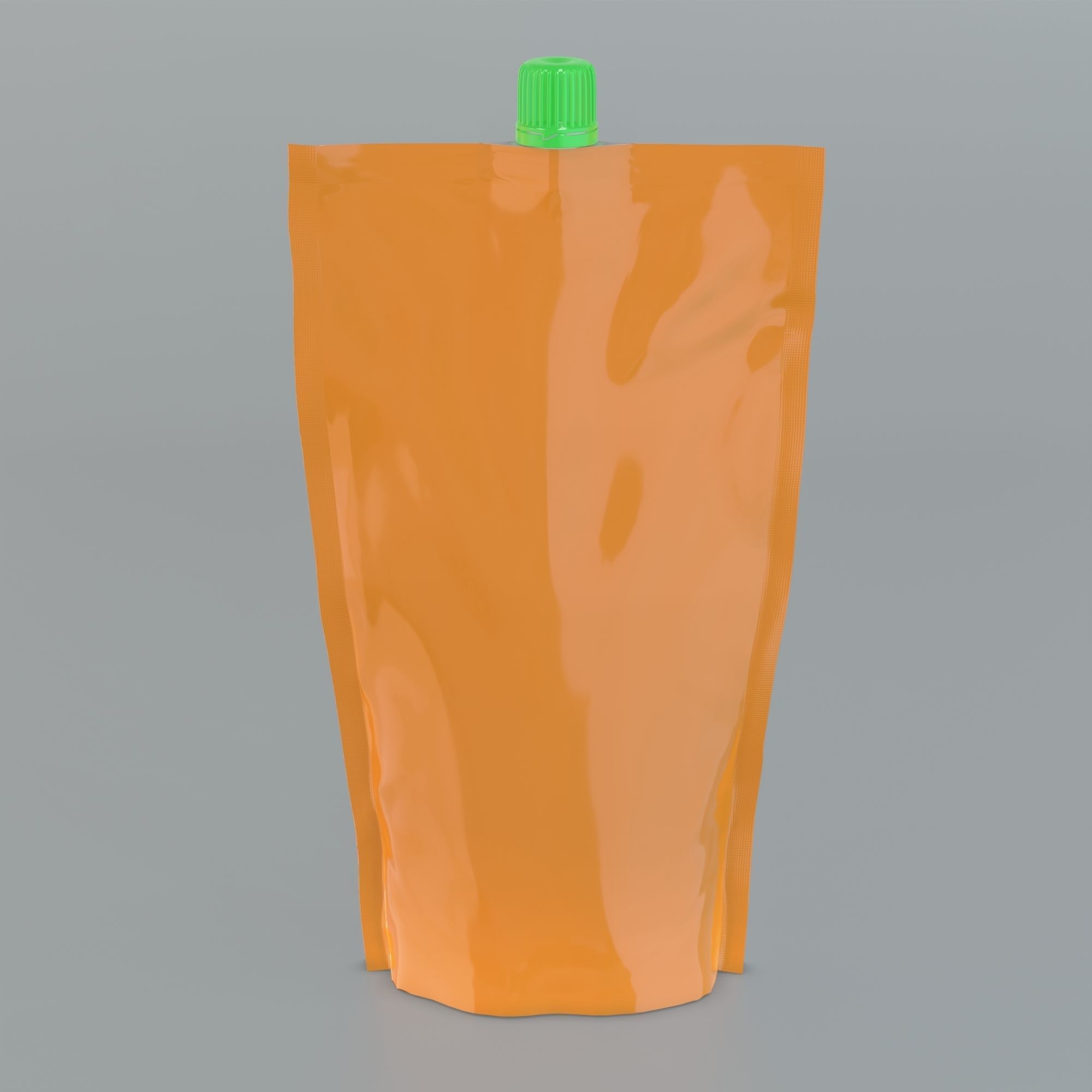 Plastic doypack 3D model | CGTrader