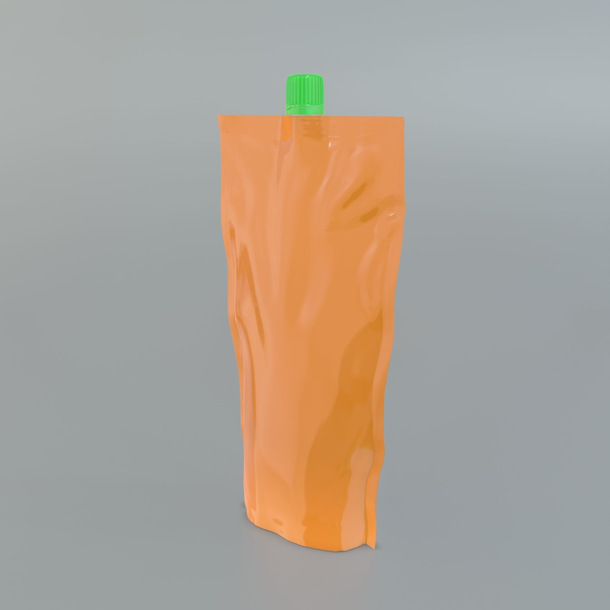 Plastic doypack 3D model | CGTrader