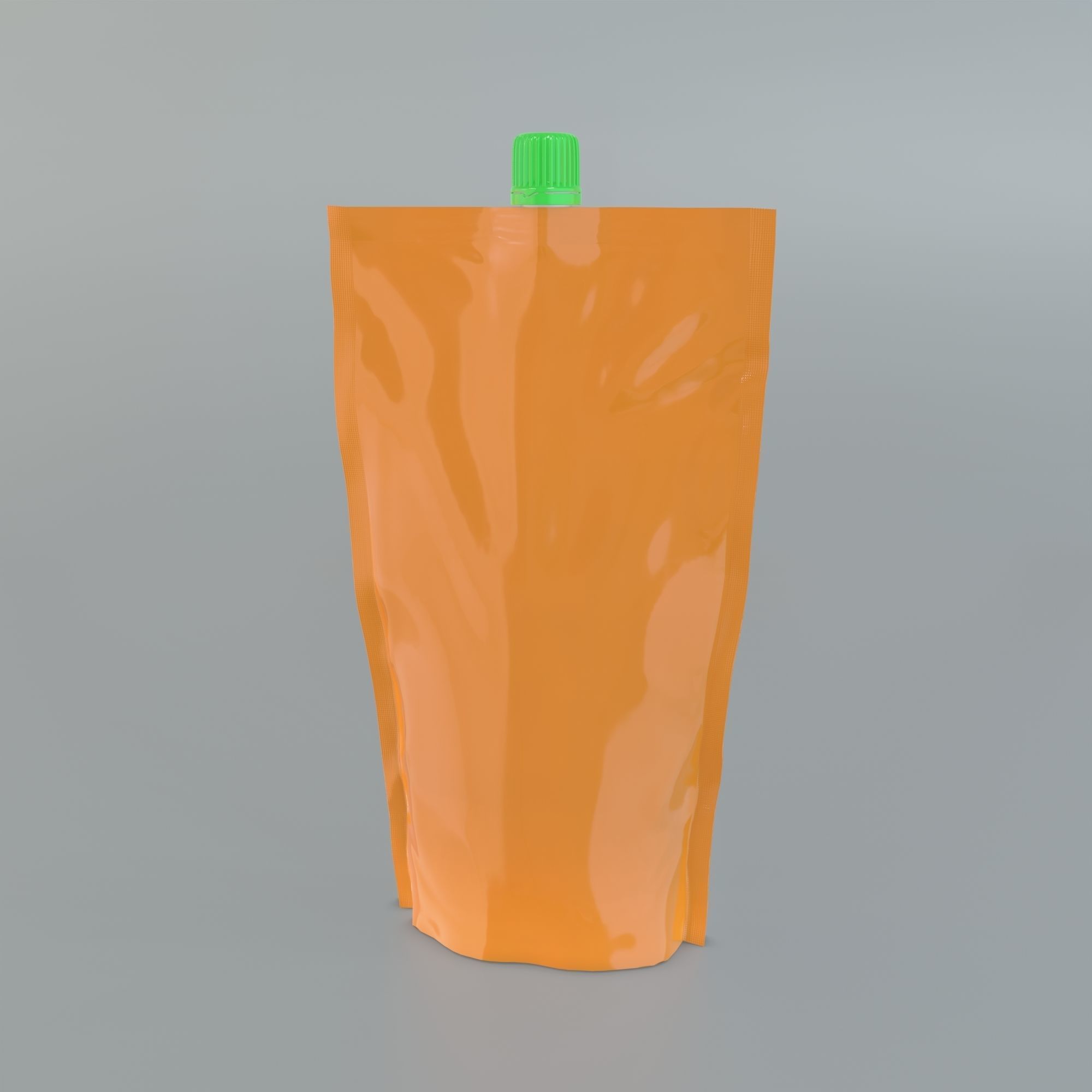 Plastic doypack 3D model | CGTrader