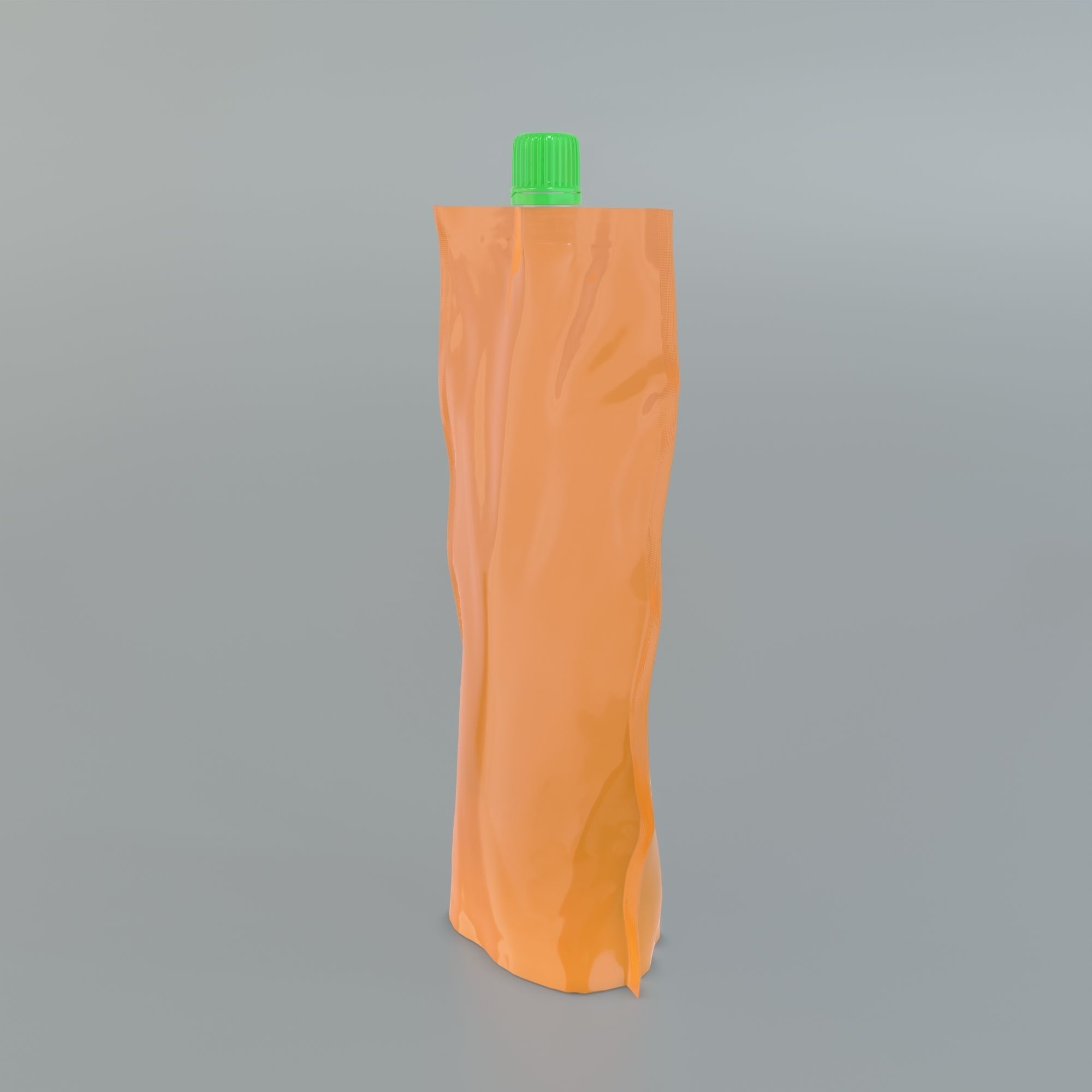 Plastic doypack 3D model | CGTrader