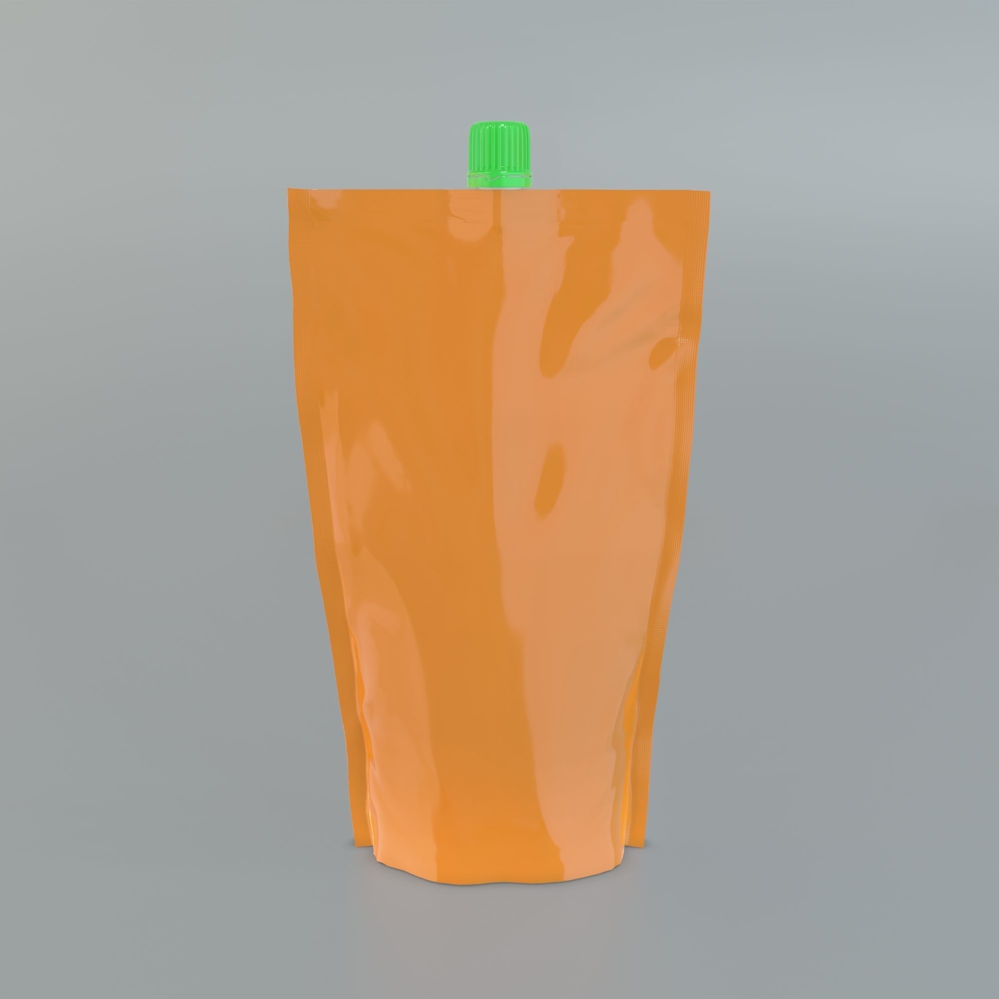 Plastic doypack 3D model | CGTrader