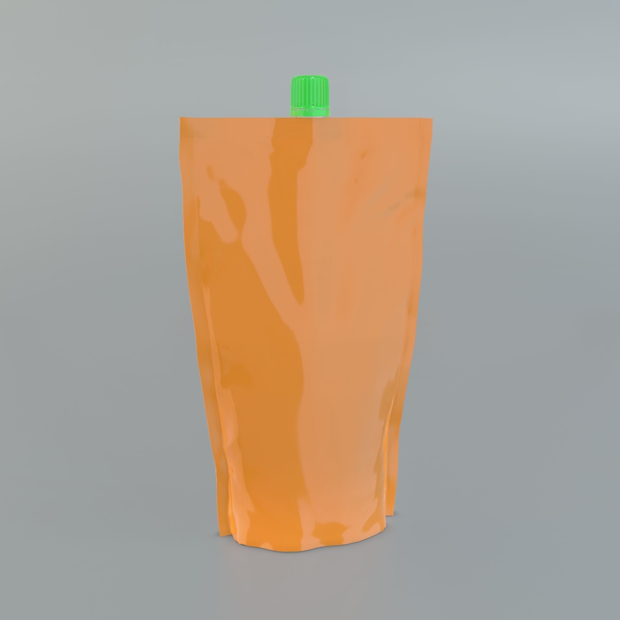 Plastic doypack 3D model | CGTrader