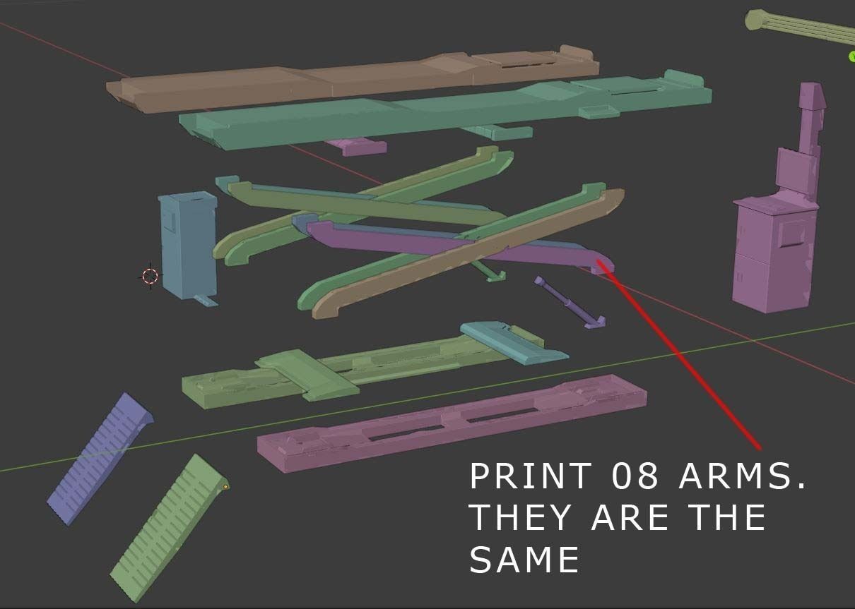DIORAMA - WHEEL ALIGNMENT LIFT FOR RC AND DIECAST 3D model 3D printable ...