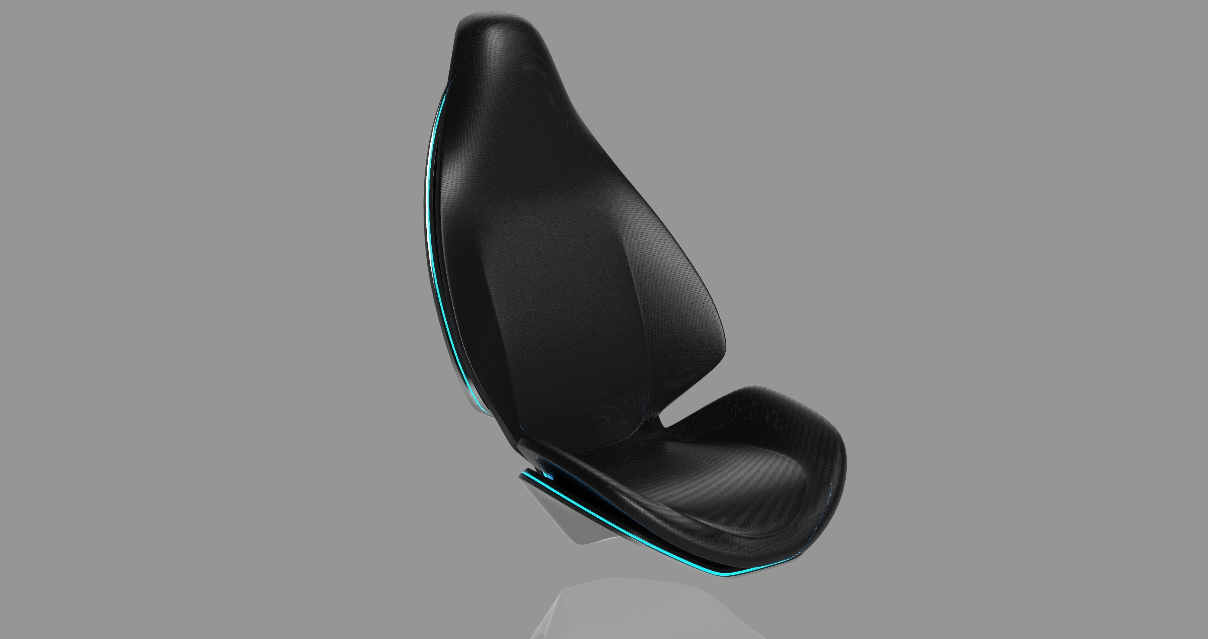 car seat concept 3D model | CGTrader