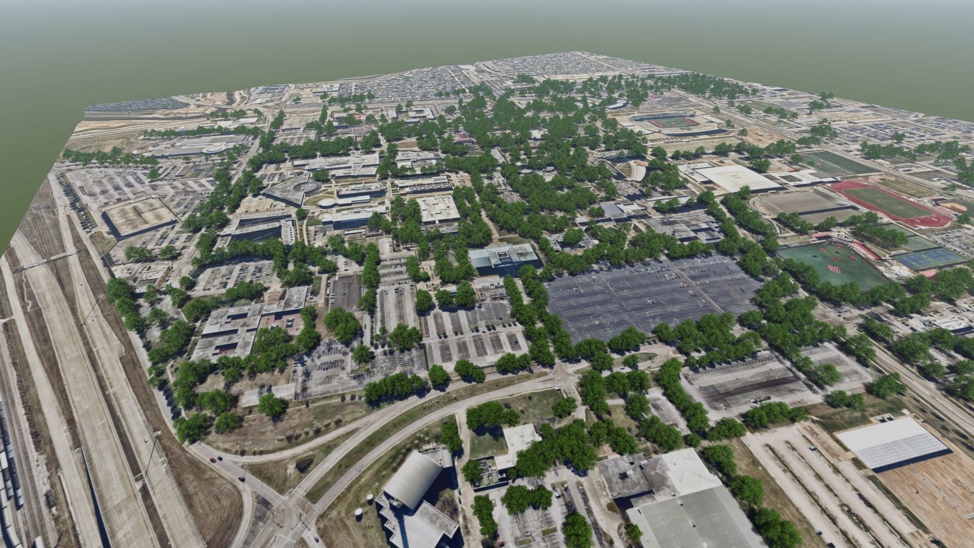 University of Houston 3D model | CGTrader