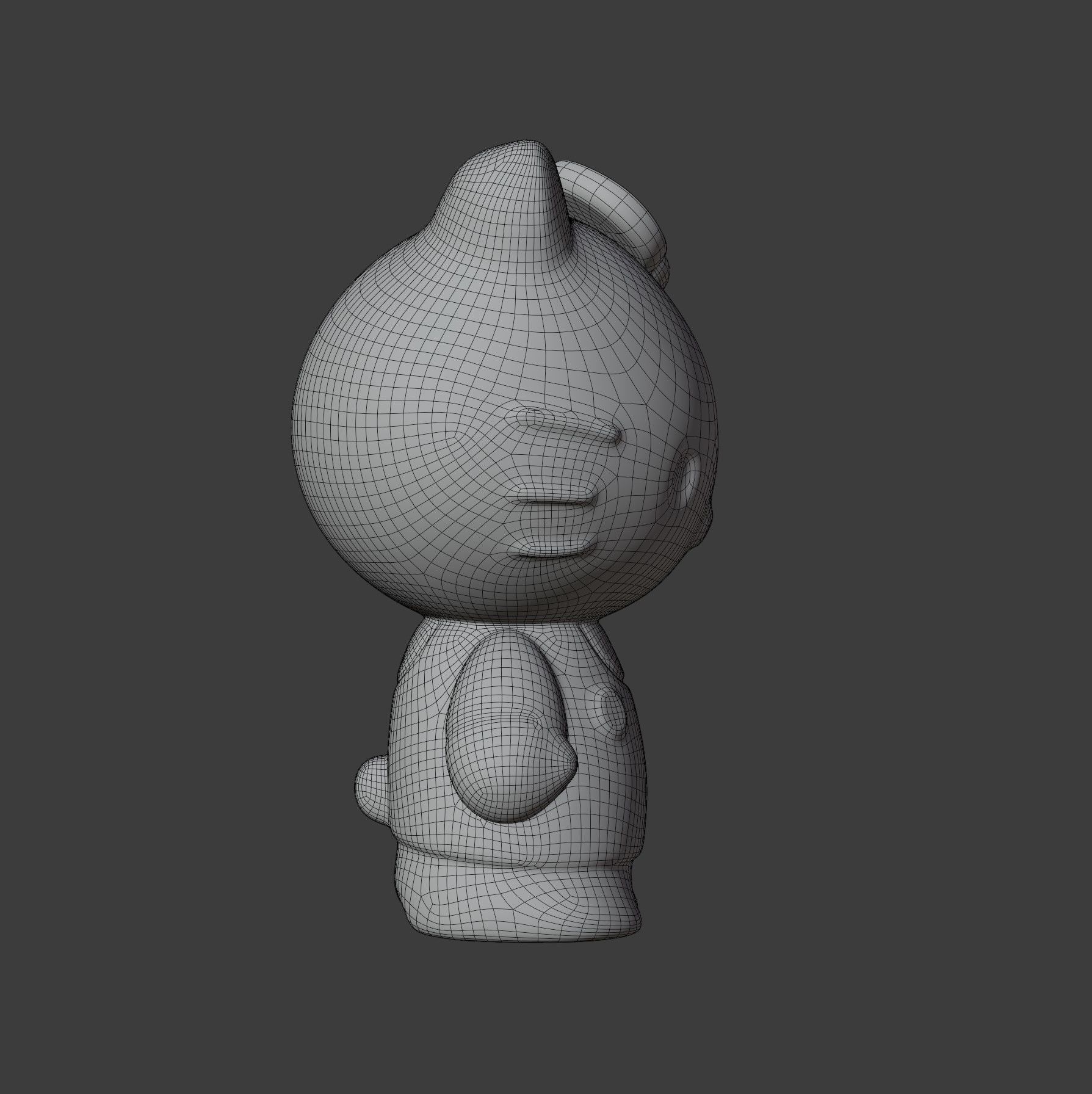 Hello Kitty Figure 3D model | CGTrader