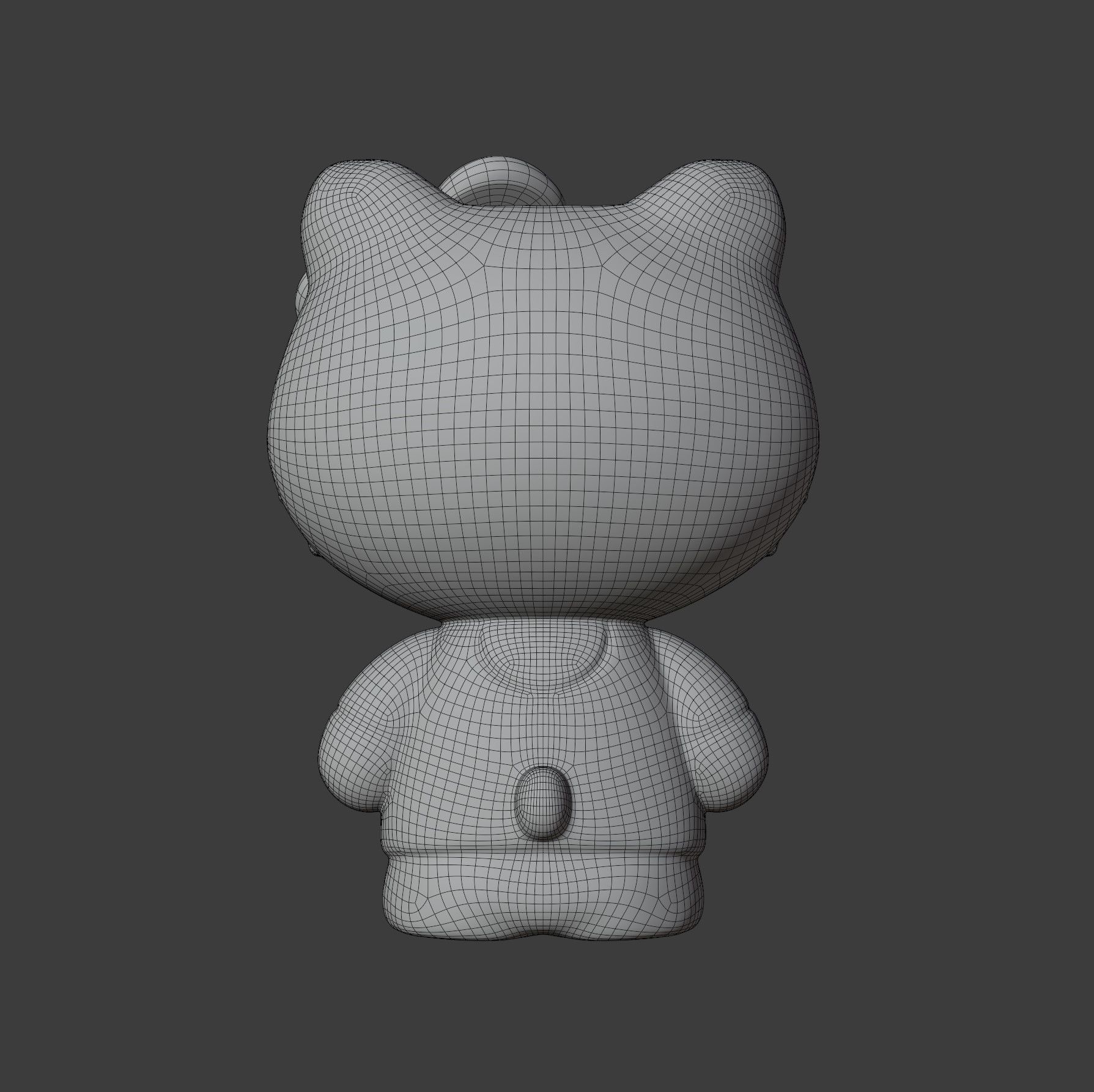 Hello Kitty Figure 3D model | CGTrader