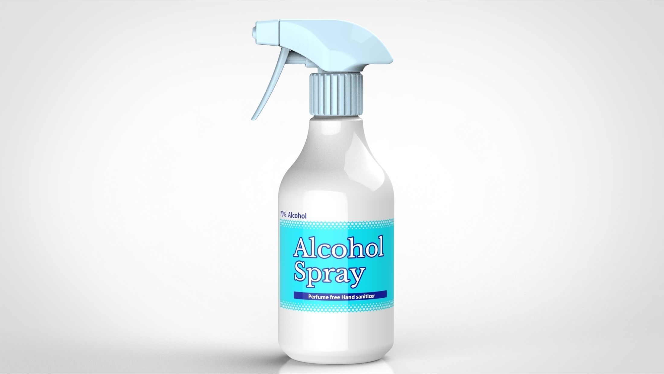 alcohol spray 3D model | CGTrader