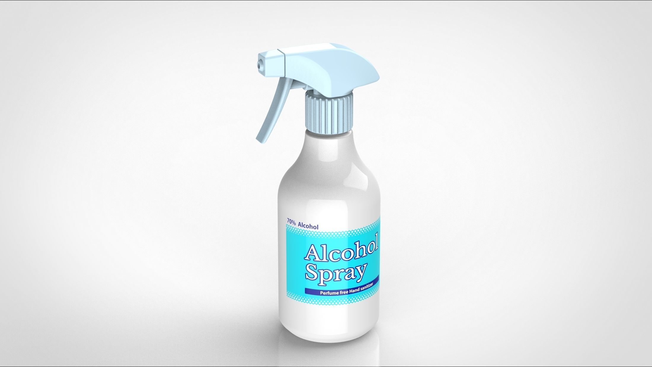 alcohol spray 3D model | CGTrader