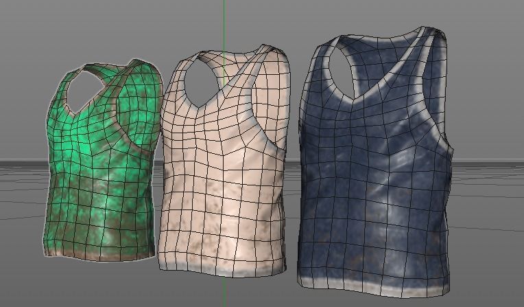 3D model tank top VR / AR / low-poly | CGTrader