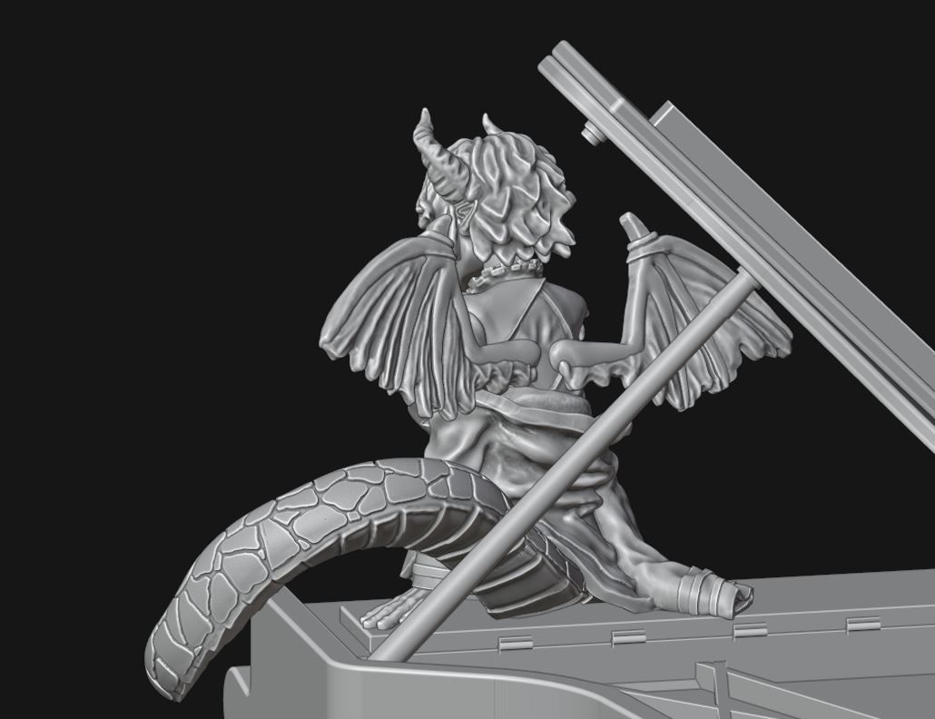 Granblue - Grea - 10cm figurine 3D model 3D printable | CGTrader