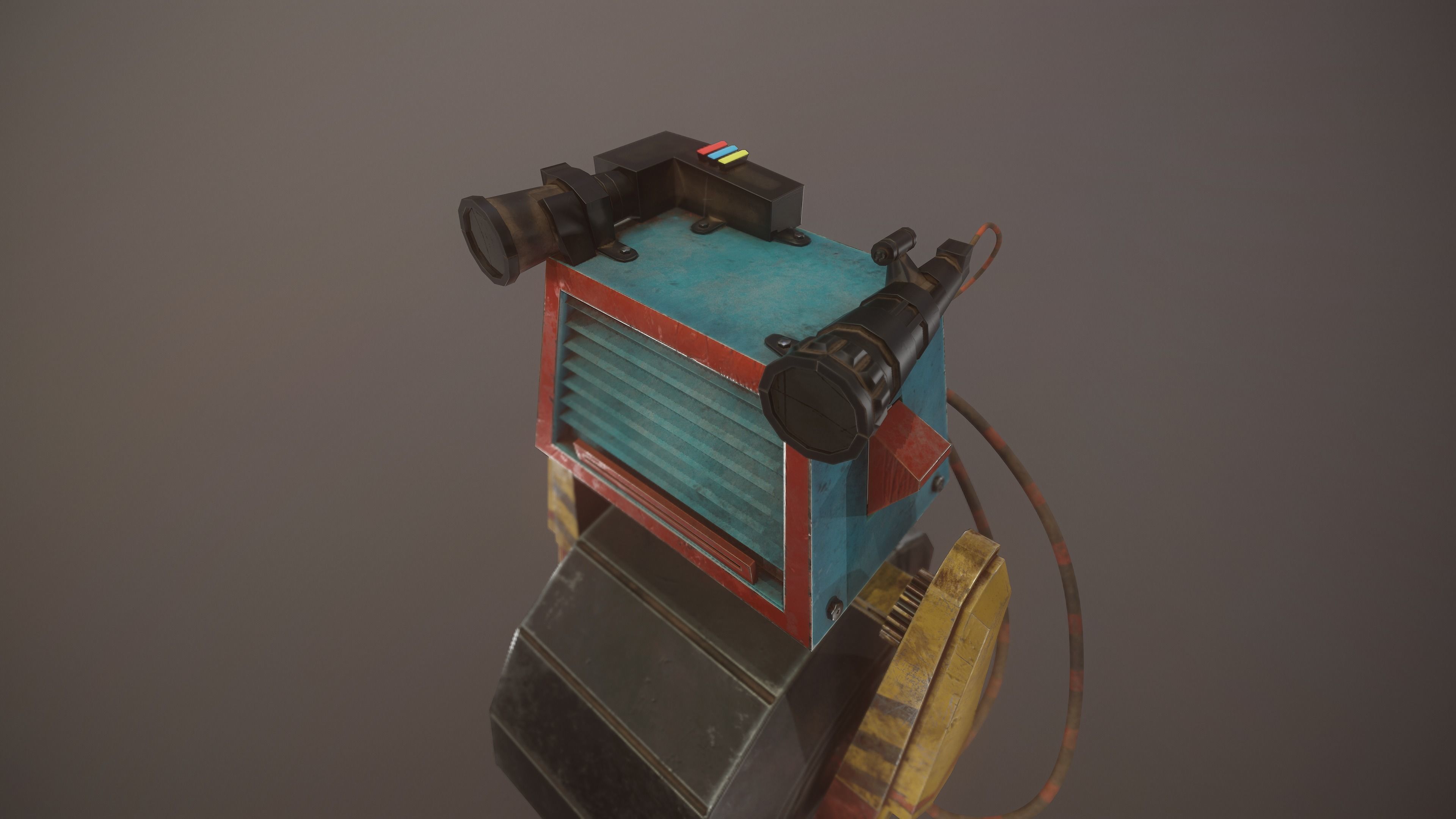 3D model Arthur the Robot VR / AR / low-poly | CGTrader