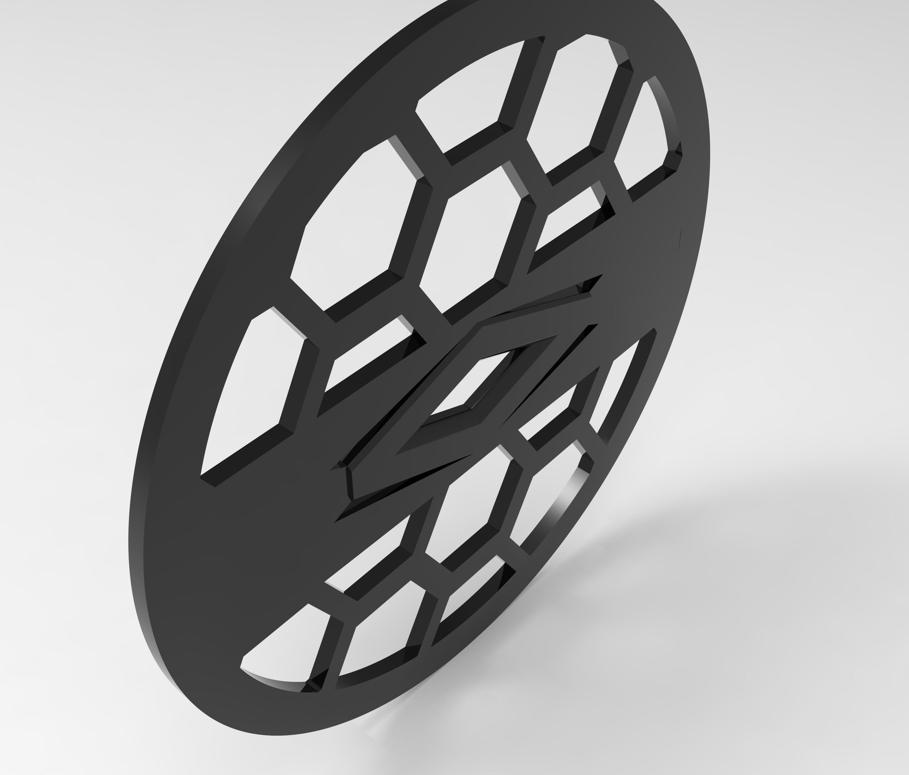 Protective mesh for speaker Renault 3D model 3D printable | CGTrader
